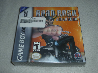 BRAND NEW SEALED NINTENDO GAMEBOY ADVANCE ROAD RASH JAILBREAK GAME NFS ...