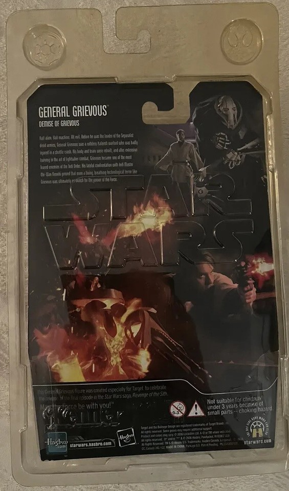 2006 Hasbro Star Wars General Grevious Demise of Grevious Target ...
