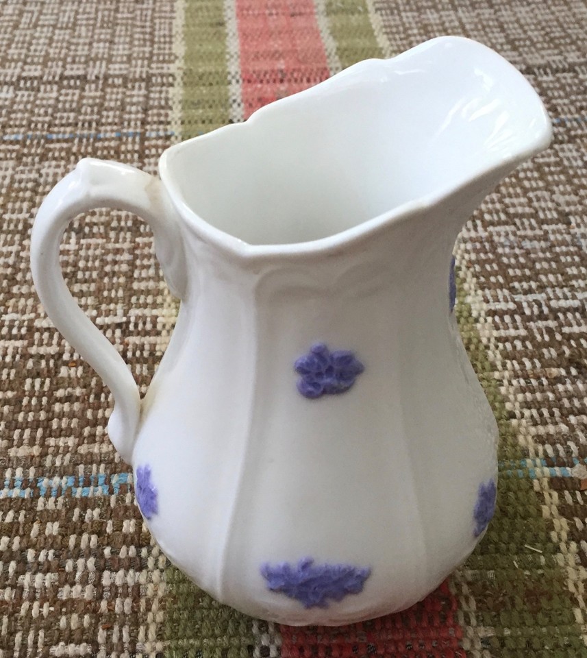 Adderley Ware China Blue Chelsea Sprig Porcelain Creamer Cream Jug ...