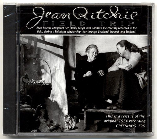 Jean Ritchie - Field Trip (CD, 2001, Greenhays) NEW! MINT! RARE ...