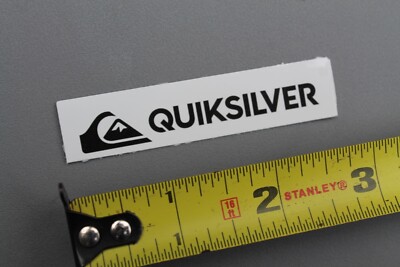 Quiksilver Surfboards Wave Mountain Black White OG V60D Vintage Surfing ...