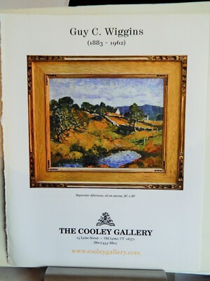 GUY C WIGGINS / ARTHUR F TAIT ART PIECES ORIG VTG 2007-2 ADVERTISEMENT ...