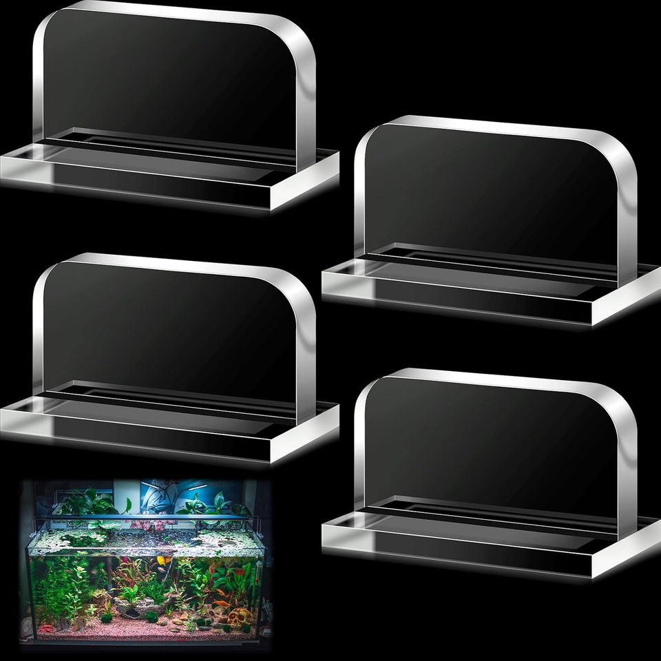 Qunclay 4 Pcs Aquarium Lid Handles Acrylic Fish Tank Cover Handles ...