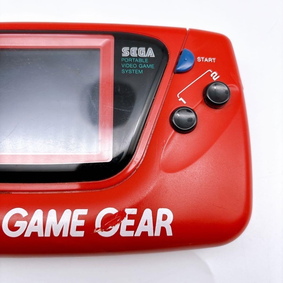 SEGA Game Gear Coca-Cola HGG-3210CR Handheld Retro Gaming Console ...
