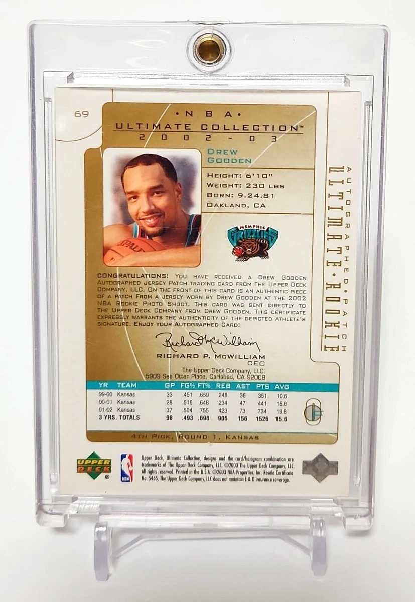 Drew Gooden Hair Patch