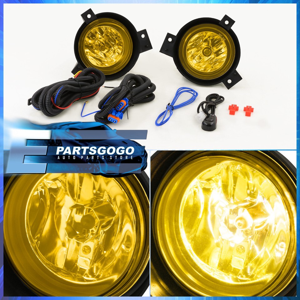For 01-03 Ford Ranger Yellow Driving Fog Lights Lamps Left+Right ...