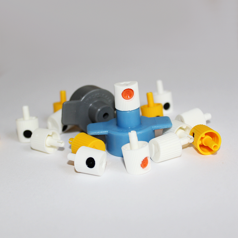 The FEMALE Adapter and Male Caps Pack (20) Spray Paint Caps Graffiti ...