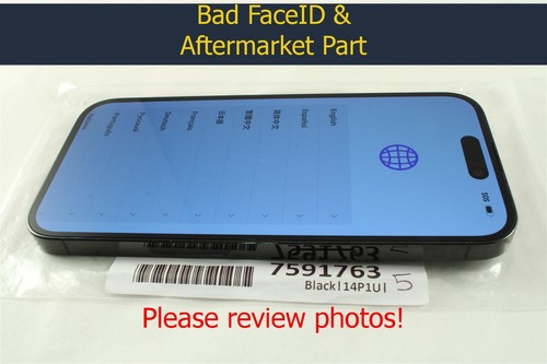 Apple iPhone 14 Pro 128GB Black - Unlocked AT&T T-Mobile Verizon GSM ...