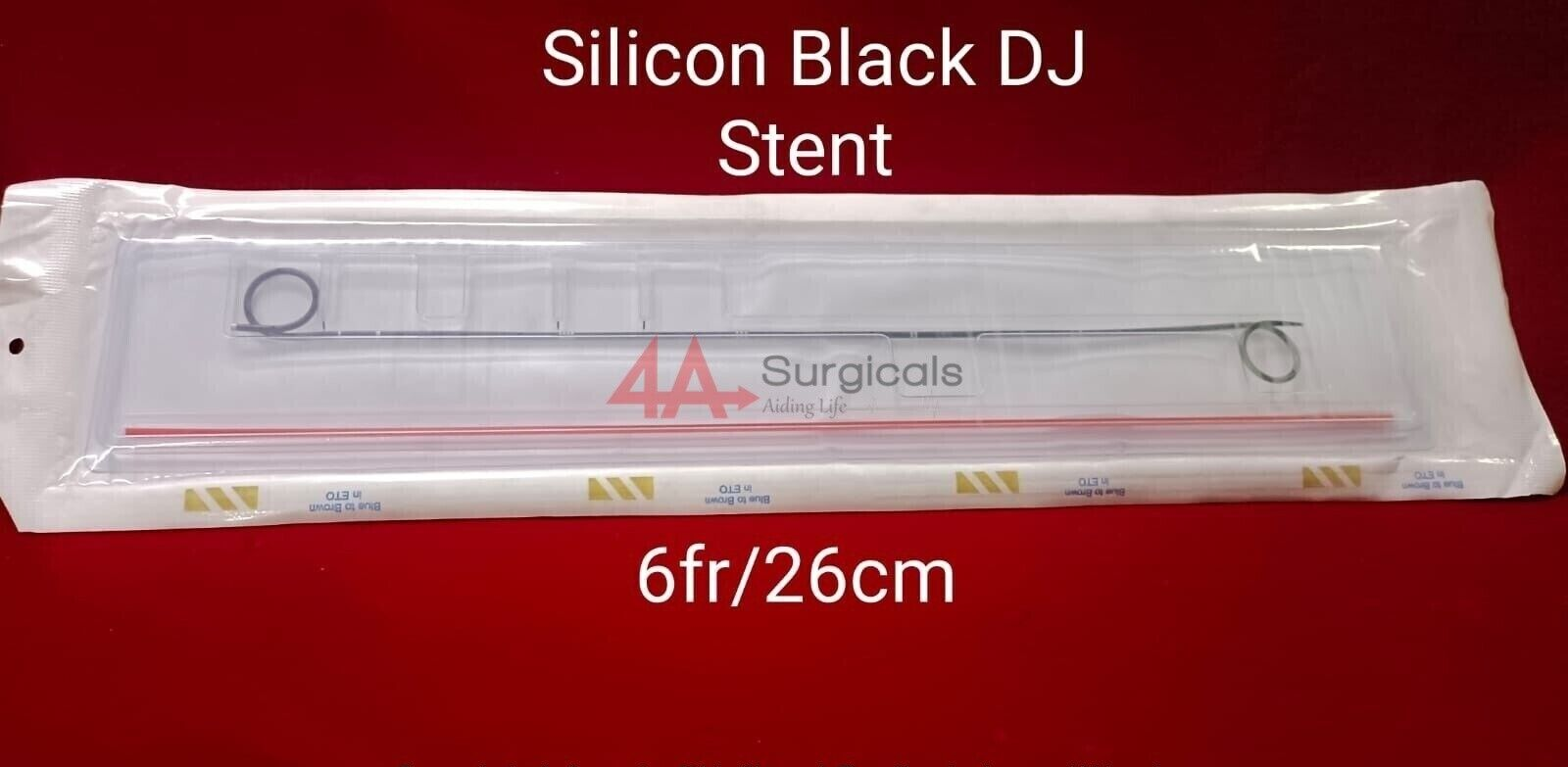 4A SILICON DJ Stent with Pusher Urology 6fr/26cm set of 10 for 12 ...
