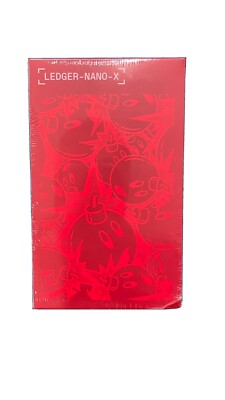 The Hundreds Ledger Red Nano X Hardware Wallet BRAND NEW ABS Exclusive ...