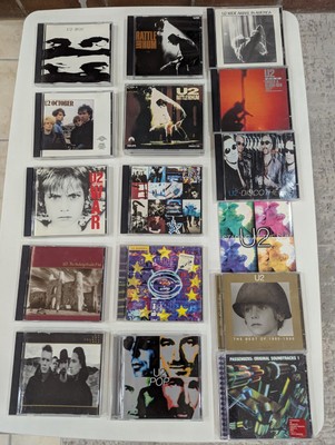 Lot 16 CDs + 1 VCD U2 from 1980-2000 Very Good Condition Private ...