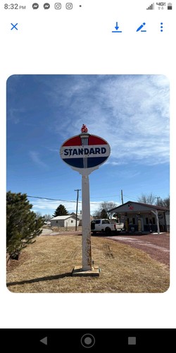 Standard Oil Flame Globe (Custom Made) Heavy Duty "TUFF-TORCH" Milk ...