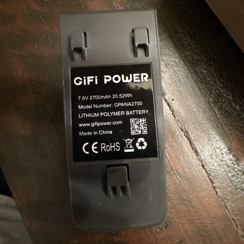 Replacement 7.6V 2700mA Smart Battery for Parrot Anafi 20.52Wh LiPo for ...