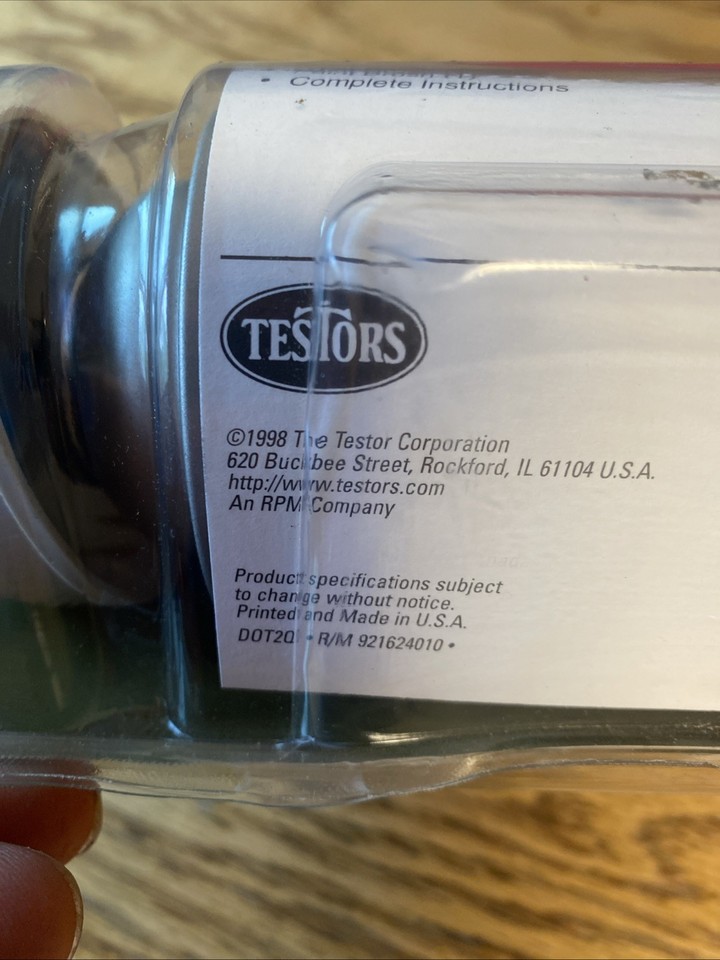 1998 Testers Aircraft Spray Set Acrylic Paint (5 Colors) Model Military ...