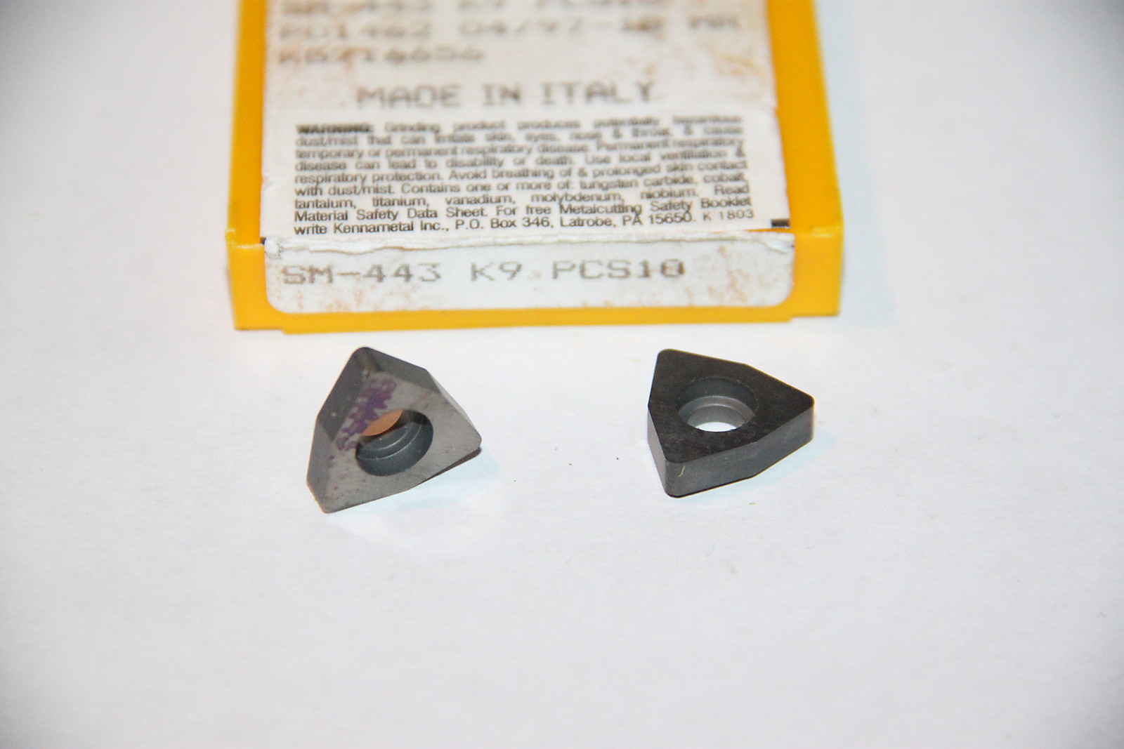 SM 433 K9 PCS10 KENNAMETAL *** 10 INSERTS *** FACTORY PACK | eBay