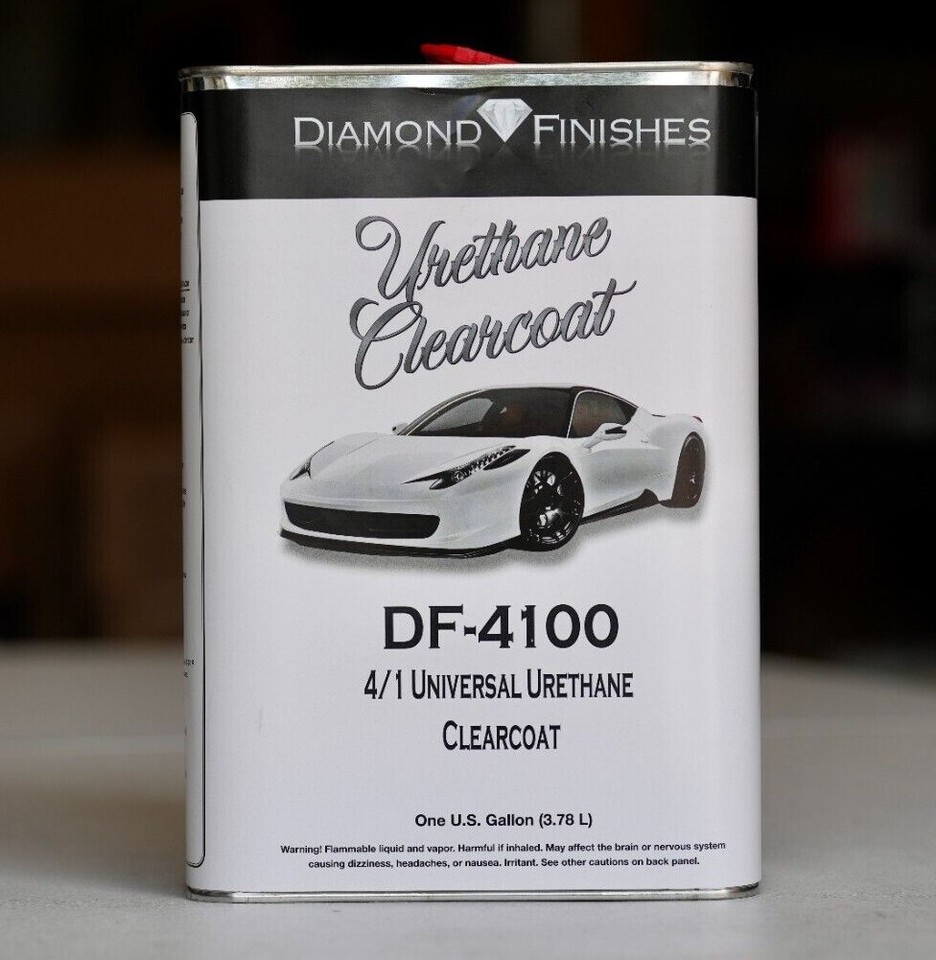 Diamond DF-4100 4:1 2K High Gloss Urethane Auto Clear Coat Gallon ...