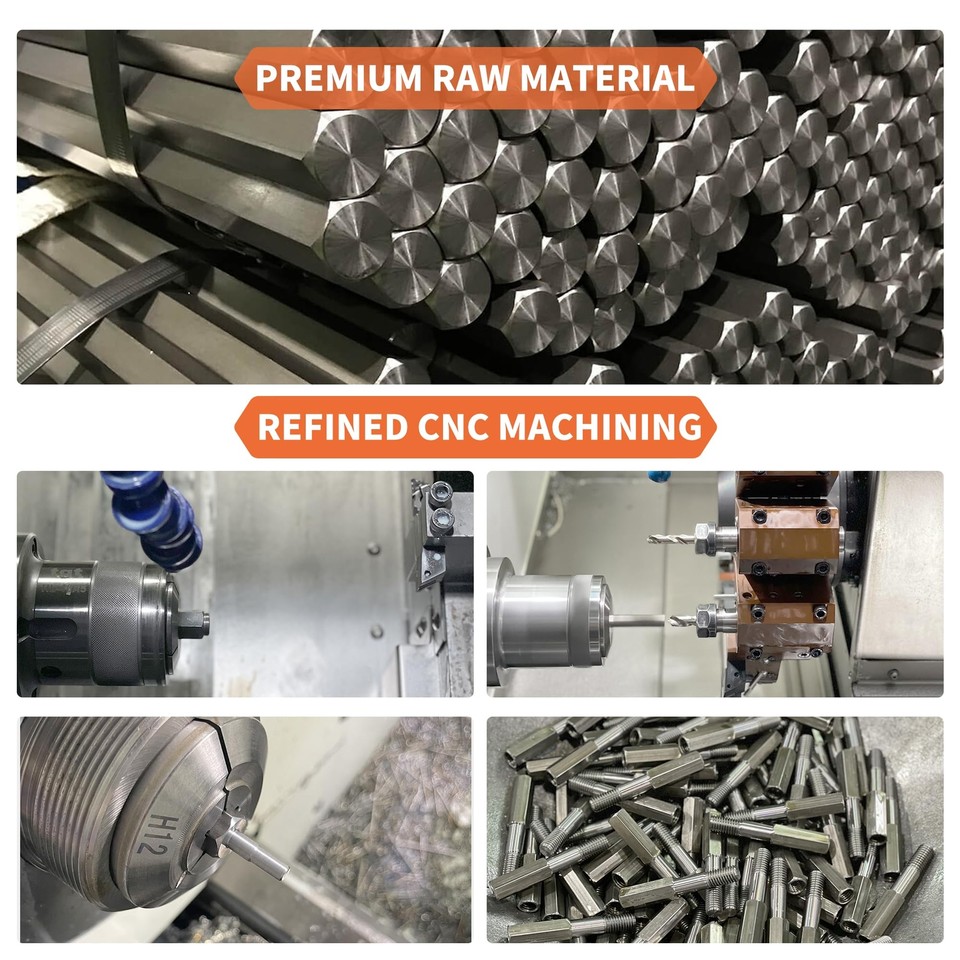 Rivet Nut Installation Tool Set Flat Head Rivnut Threaded Insert Nut ...