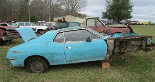 USED ORIGINAL parts 1972 AMC JAVELIN AMX REAR TRUNK BOOT LATCH CATCH ...