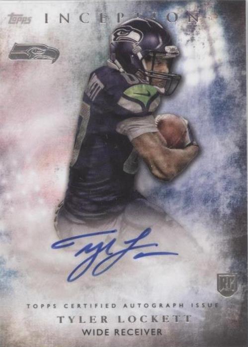 2015 Topps Inception - Rookie Autographs Tyler Lockett #RA-19 (AU, RC ...