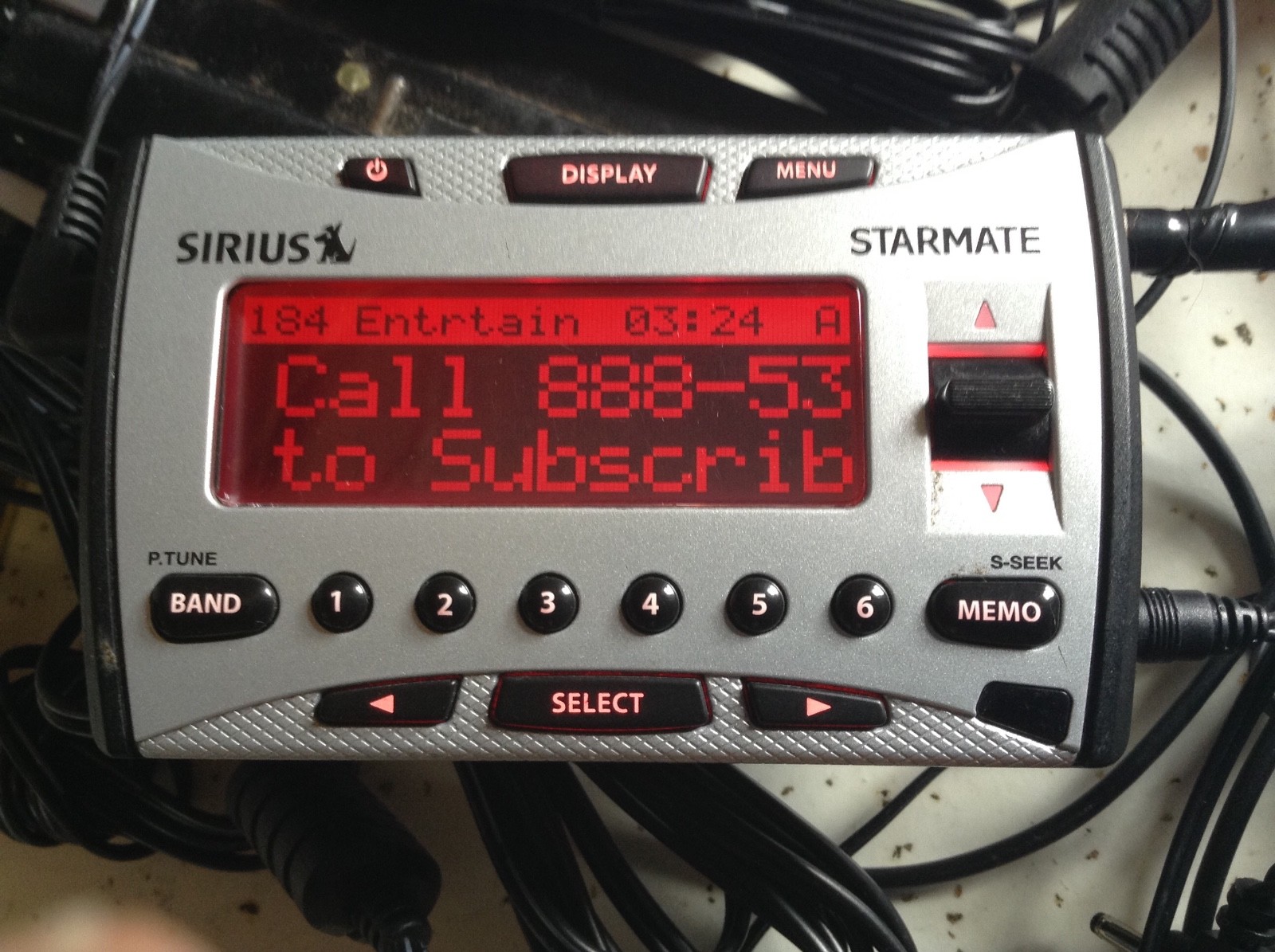 EUC Sirius starmate ST1 Streamer GT XM Satellite RECEIVER Xtr7 ONLY ...
