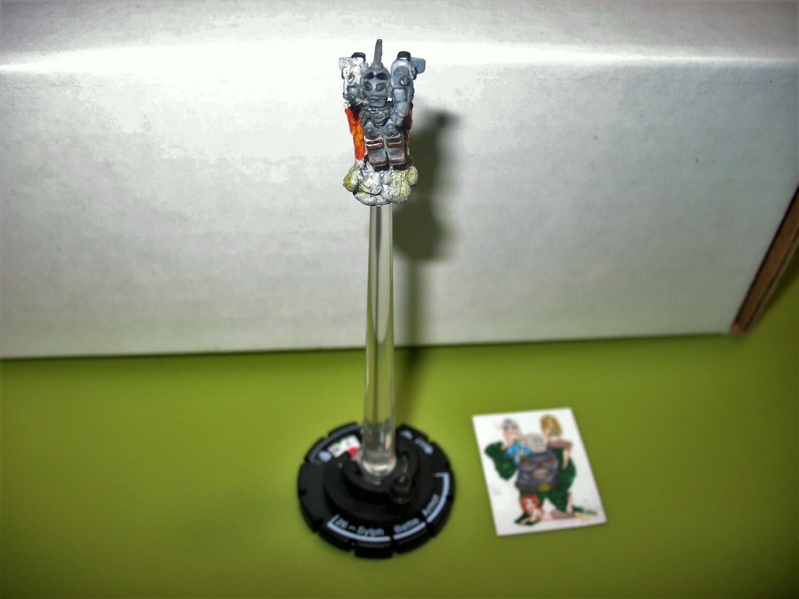 =Mechwarrior SPIRIT CATS Sylph Battle Armor 017 NO CLEAR STICK 40= | eBay