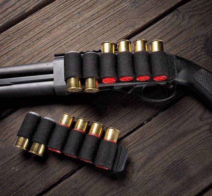 2PCS/Set Tactical Shotgun Shell Holder Buttstock Ammo Cartridge for 12/ ...