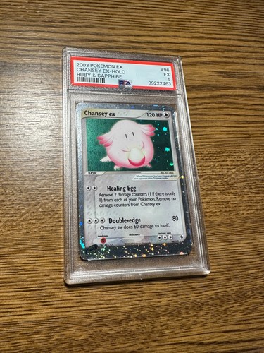 Chansey ex 96/109 Ruby and Sapphire Holo | eBay