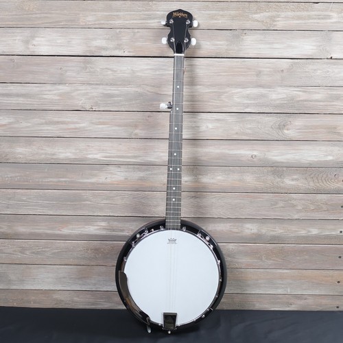 Washburn Americana Series 5 String Banjo B8K As Is Neck Cracks | eBay