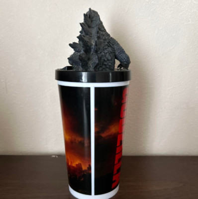 Godzilla figure drink cup 2014 Movie release commemoration limited ...