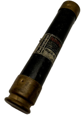 Bussmann FRS-R-45 Fusetron Dual Element Time Delay Fuse 45A, 600V Class ...