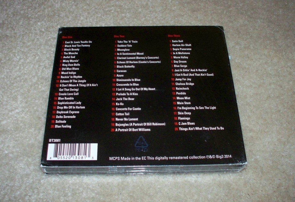 Duke Ellington The Absolutely Essential 3 CD Collection [New 3 CD Set ...