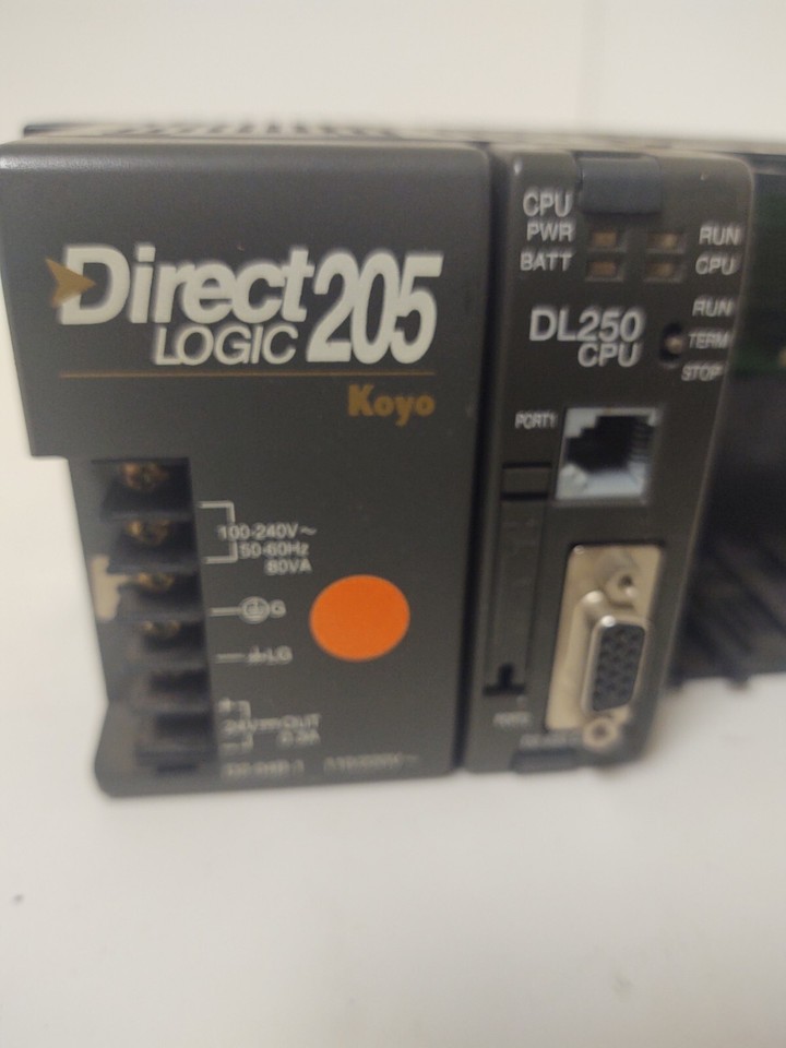 🔥Direct Logic 205 with DL250 CPU with Three Open Slots | eBay