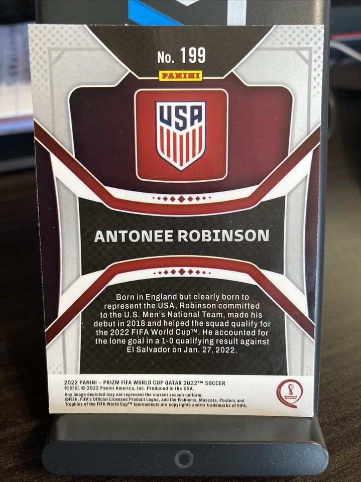 2022 Panini Prizm FIFA World Cup #199 Antonee Robinson Base | eBay