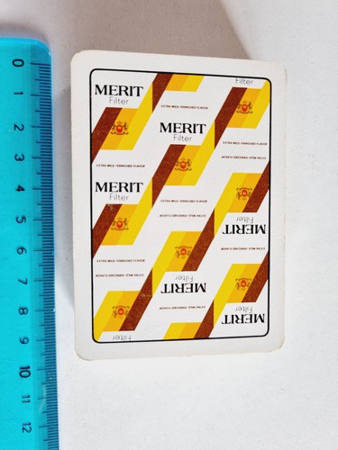 Cartes De Jeu Merit Filter Poker Bridge Vintage Original Playing Cards ...