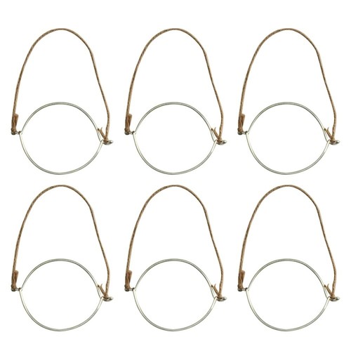6Pcs Jar Rope Handles Jar Hangers and Hooks Jar Rope Handles | eBay