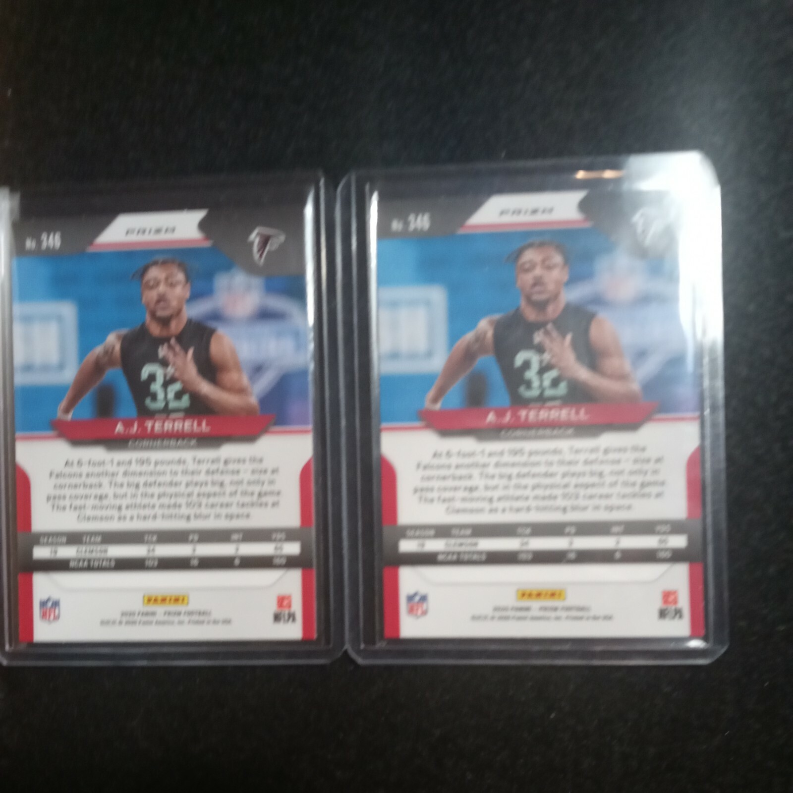 AJ Terrell 2 Card Prizm Rookie Lot | eBay
