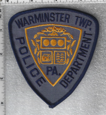 Warminster Township Police (Pennsylvania) 4th Issue Shoulder Patch | eBay