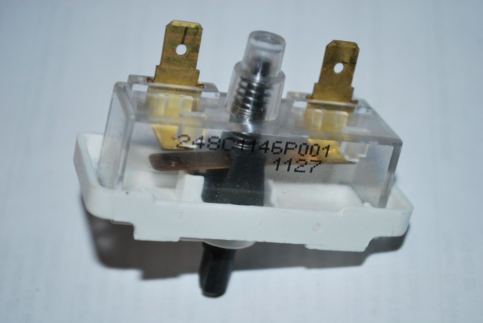 Genuine OEM GE Dryer Push to Start Switch 248C1146P001 WE4M416 ...