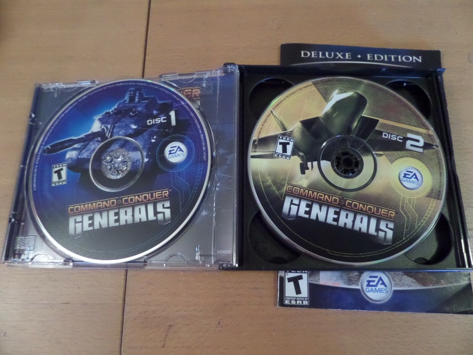 Command & Conquer GENERALS Deluxe Edition Includes Zero Hour Expansion ...