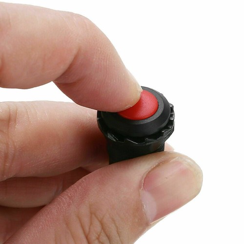 20x 12V Mini Push Button Switch for Car Dash Horn Doorbell Red. | eBay Australia