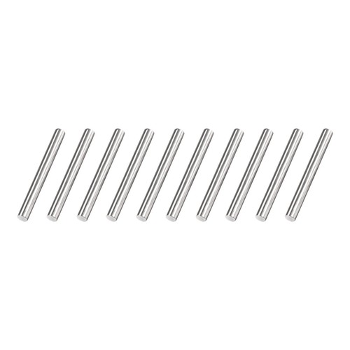 10pcs 304 Stainless Steel Solid Round Rod 4mm x 25mm for RC DIY Craft ...