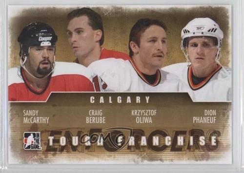 2011 ITG Enforcers Sandy McCarthy Craig Berube Krzysztof Oliwa Dion ...