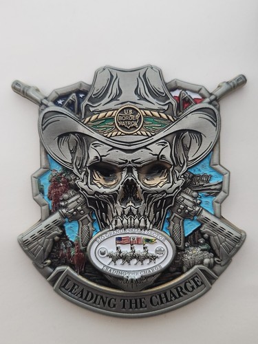 🔥RARE /SOUGHT AFTER🔥USBP US Border Patrol Challenge Coin LEADING THE ...