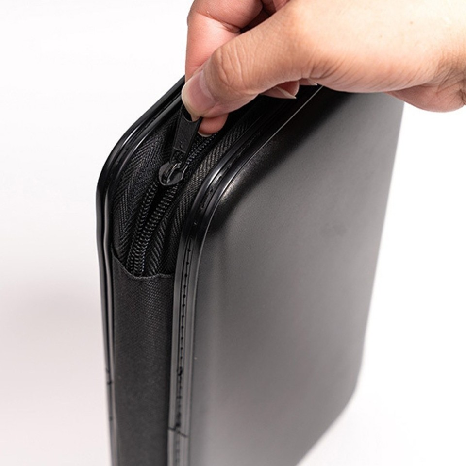 Cd Case 80 Capacity Dvd Storage Dvd Disc Holder Cd Wallet Zipper Car Cd ...