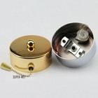 1 X 10amp Wall Pull Cord Chain Metal Light Switch 240V 1 Gang 1 Way ...