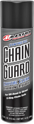 MAXIMA CHAIN GUARD Crystal Clear Synthetic Chain Lube 17.3 fl oz Spray ...