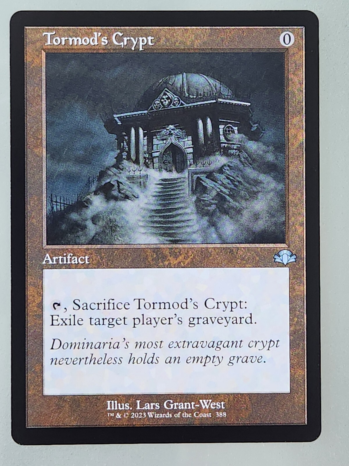 MTG Tormod's Crypt 388 Retro Frame Dominaria Remastered DMR regular ...