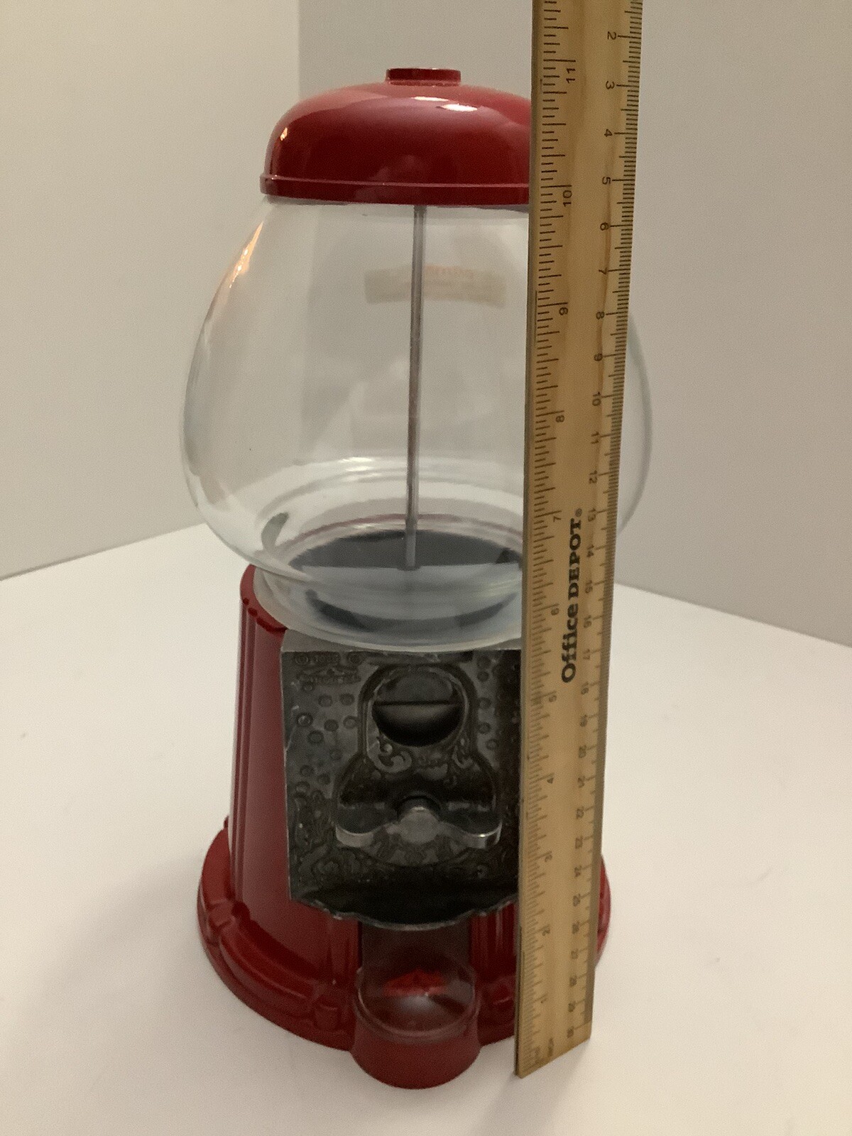 Vintage 1985 Red Carousel Bubble Gum/Candy Machine Globe Bank 11.5”H | eBay