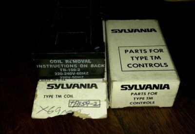 SYLVANIA TB159-2 TYPE TM COIL FOR TM CONTROLS (LOT OF 2) NEW $99 | eBay