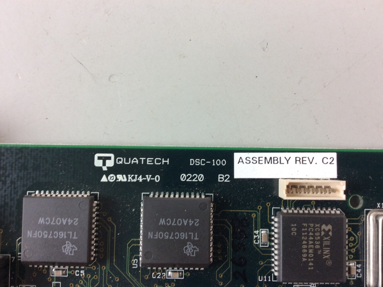 Quatech DSC-100 RevC 930-3008-01C dual serial port PCI card | eBay